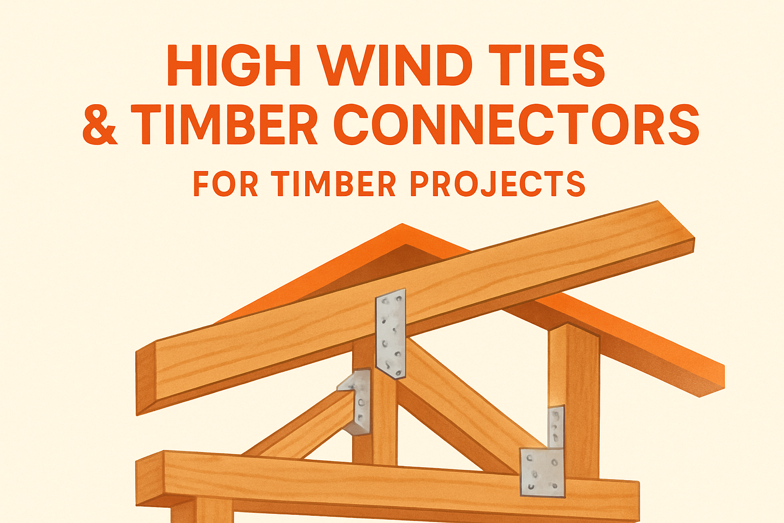 How To Use High Wind Ties & Timber Connectors For Timber Projects – JAY ...