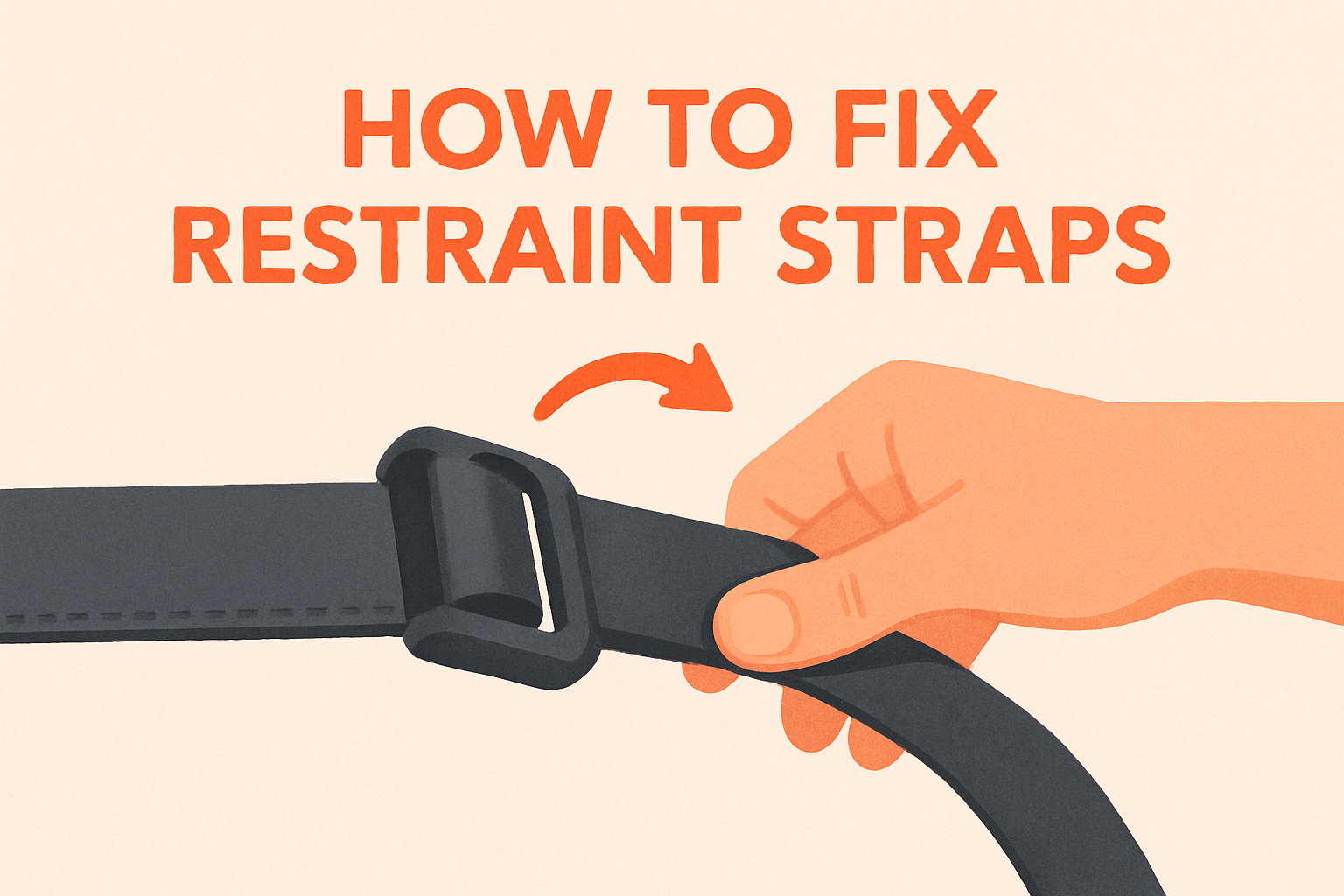 How To Fix Restraint Straps – JAY&EE Construction